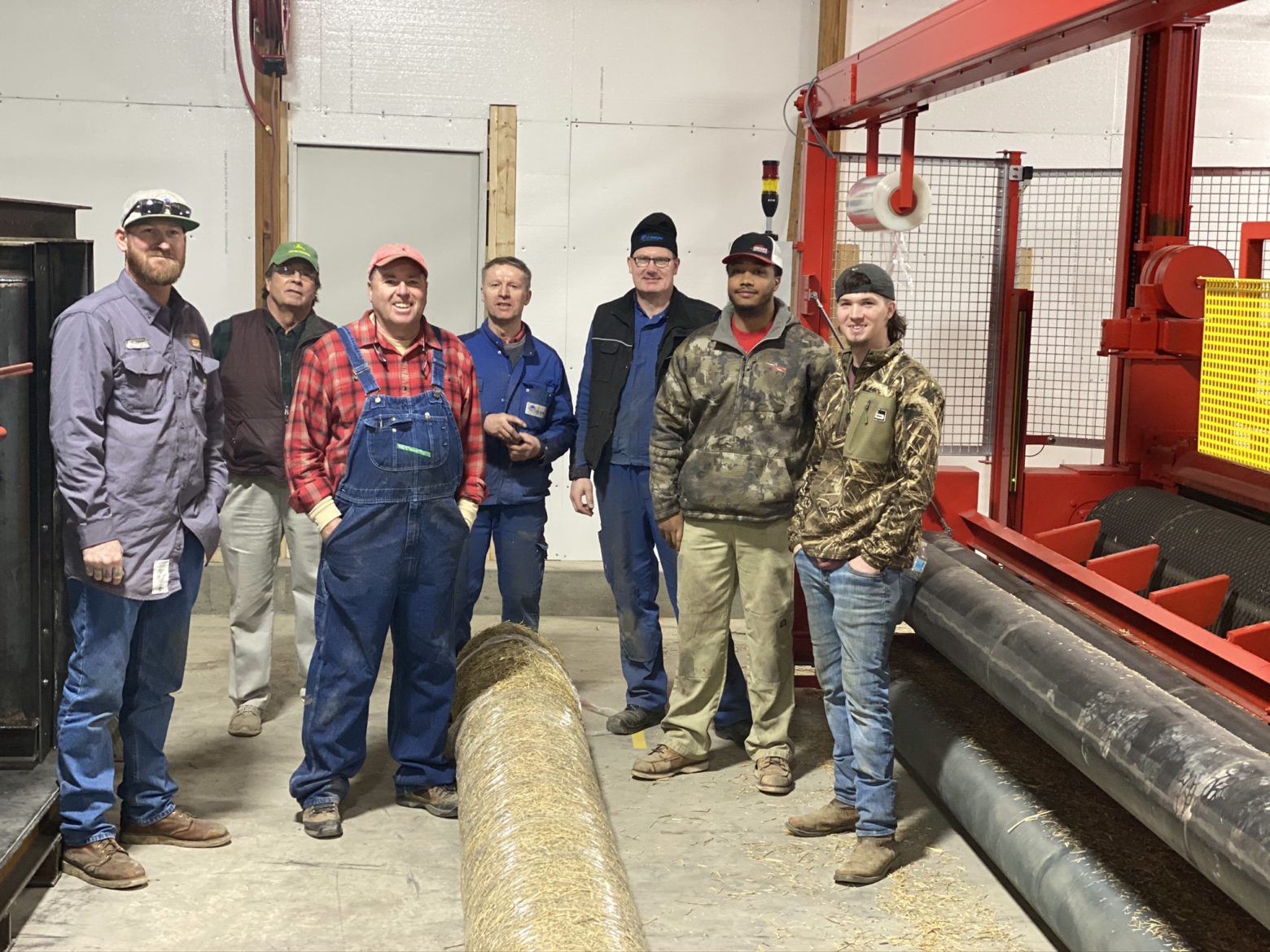 Straw Blanket Production at SSF - Seven Springs Farms